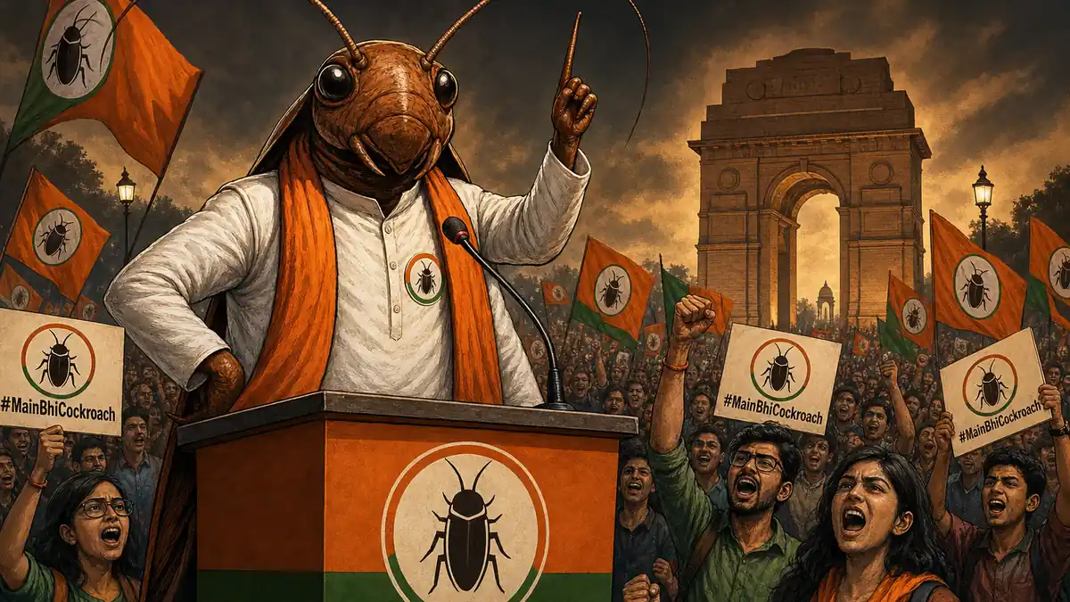 Cockroach Janata Party — Voice of Lazy & Unemployed 2026
